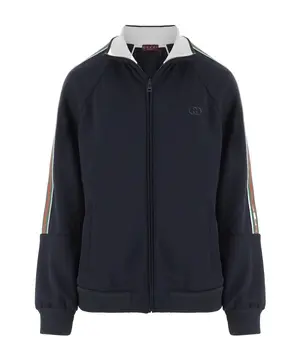 Gucci Zip-up Sweatshirt With Collared Neckline