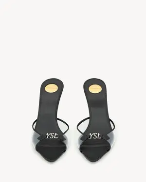Saint Laurent Jerry Logo Embellished Mules