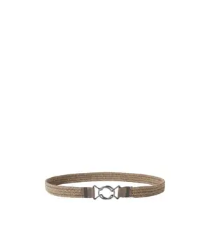 Brunello Cucinelli Braided Woven Belt - Brown