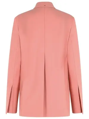 Sportmax Esule Straight-hem Blazer - Simple Pink