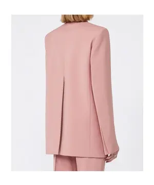 Sportmax Esule Straight-hem Blazer - Simple Pink