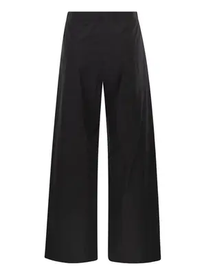 Max Mara Cropped Pants - Black
