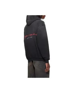 REPRESENT Maxi Printed Hoodie - Black