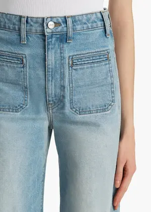 Khaite Delmonico Wide-leg Jeans