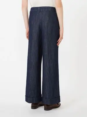 Max Mara Wide Leg Denim Jeans