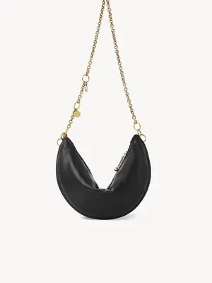 Chloé Charm Detailed Shoulder Bag - Black