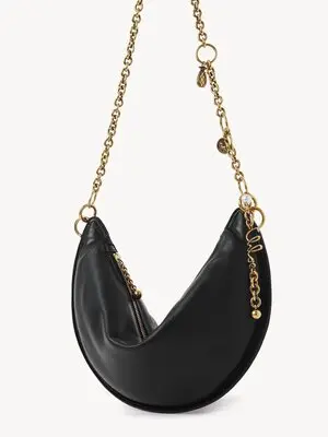 Chloé Charm Detailed Shoulder Bag - Black
