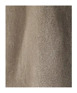 BLANCHA Belted Fur Vest