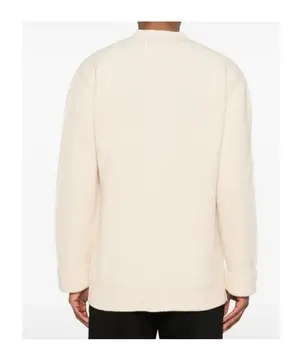 A.p.c. Buttoned V-neck Cardigan - Ecru