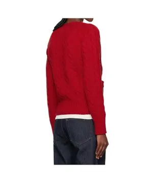 Bally Cable-knit Wool Cardigan