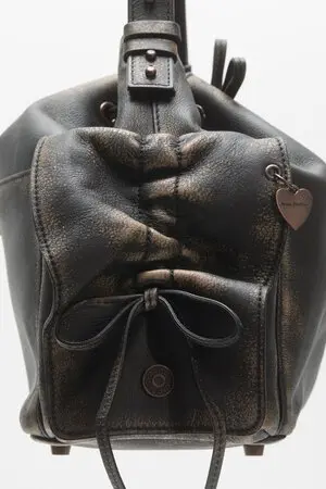 Acne Studios Drawstring Shoulder Bag - Black