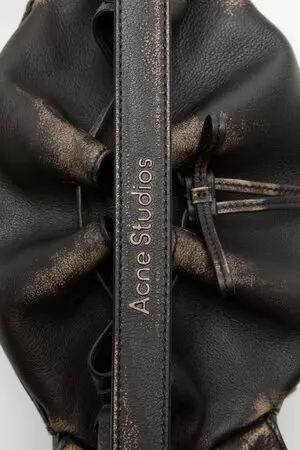 Acne Studios Drawstring Shoulder Bag - Black