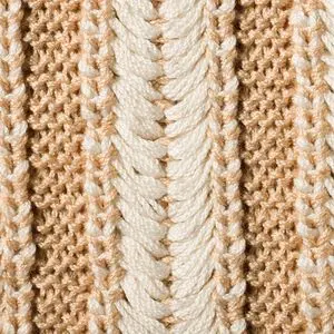Miu Miu Ivy Crochet Bag - Nude