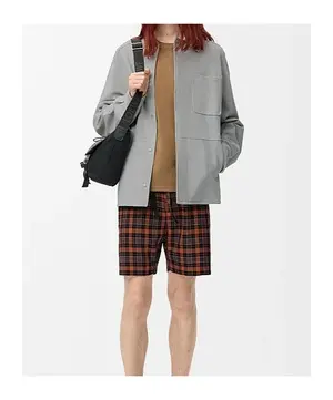 Loewe Overshirt In Suede Lambskin