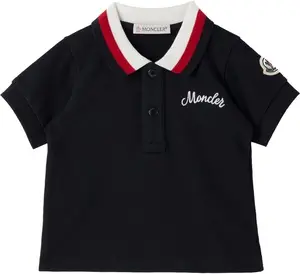Moncler Embroidered Logo Polo Shirt