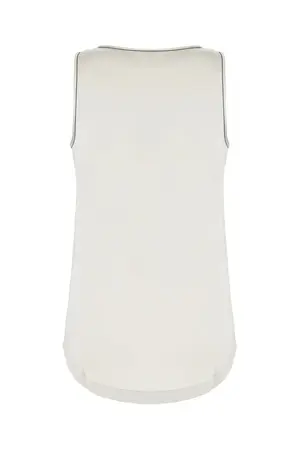 Brunello Cucinelli Embellished Satin Top - No