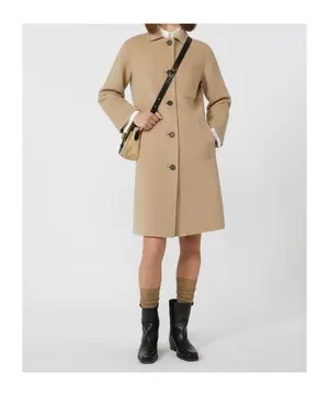 Max Mara Single-breasted Wool Coat