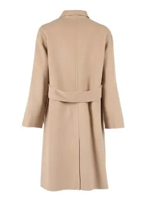 Max Mara Zenone Pure Wool Broadcloth Coat