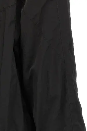 Saint Laurent Logo Embroidered Zip-up Blouson - Black