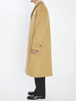 Celine Mac Coat In Wool Cloth