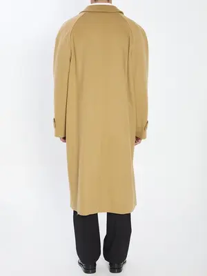 Celine Mac Coat In Wool Cloth
