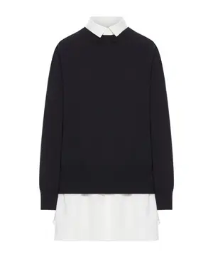 Sacai Layered Effect Mini Dress