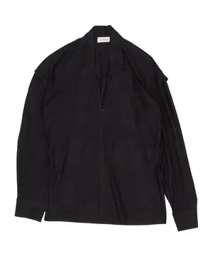 LEMAIRE Ascot Blouse In Washed Cotton-silk Blend