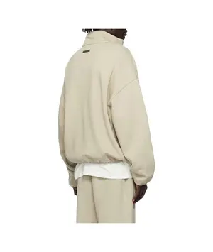 Fear Of God Stand Collar Zip-up Jacket - Nude