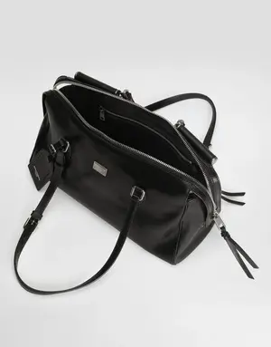 Dolce & Gabbana Vittoria Top Handle Bag - Black