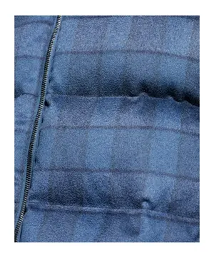 Etro Check Motif Down Jacket