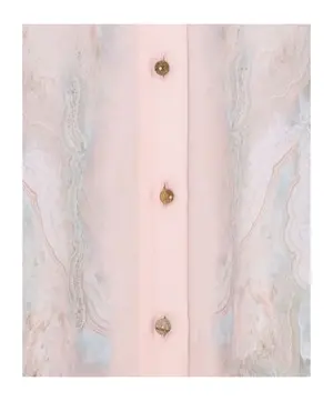 Zimmermann Illuminate Relaxed Shirt - Blue-agate