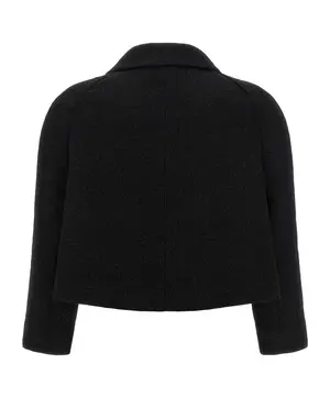 Dries Van Noten Double-breasted Embellished Jacket - Black