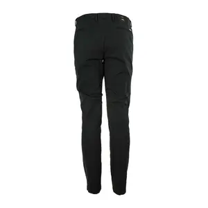 Hugo Boss Slim Fit Casual Pants With Belt Detail - Black