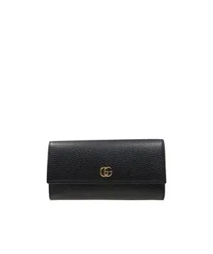 Gucci Gg Marmont Continental Wallet - Black