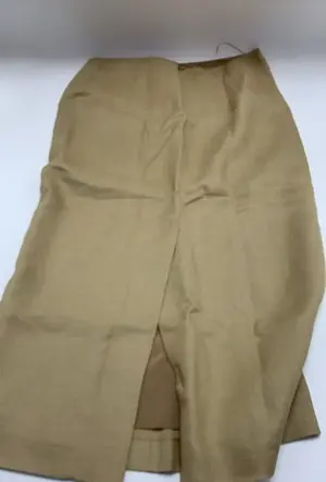 Max Mara Veranda Back Slit Skirt - Camel
