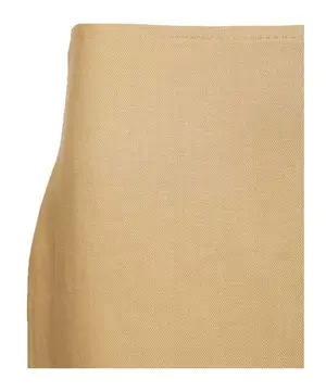 Max Mara Veranda Back Slit Skirt - Camel
