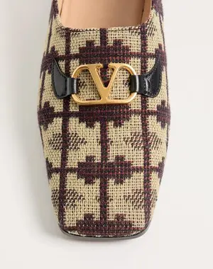 Valentino Garavani Logo Loafers