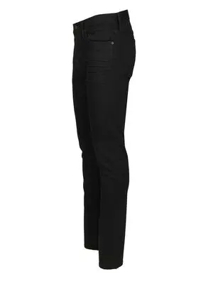 TOM FORD Stretch Ruched Slim Fit Jeans - Black