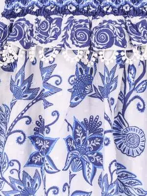 Farm Rio Printed V-neck Maxi Dress