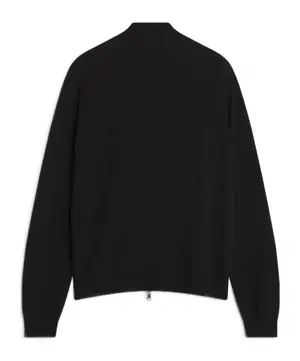 Maison Kitsuné Zip-up Knitted Cardigan