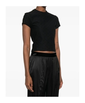Gucci Monogram Embossed Short Sleeve T-shirt