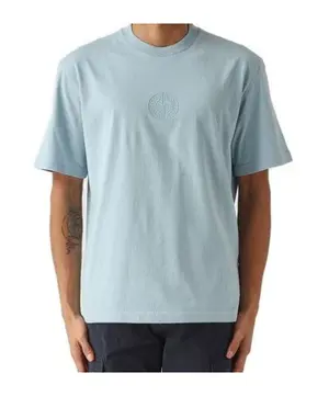 Stone Island Camo Compass Printed Crewneck T-shirt