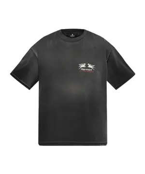 REPRESENT Gas Station Graphic T-shirt - Black