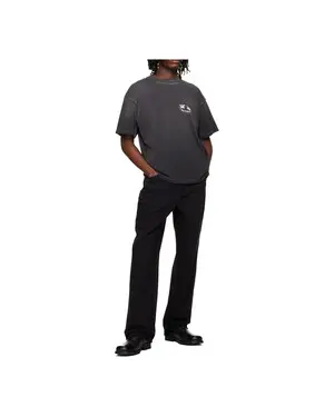 REPRESENT Gas Station Graphic T-shirt - Black