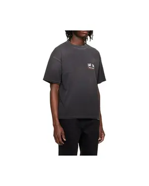 REPRESENT Gas Station Graphic T-shirt - Black