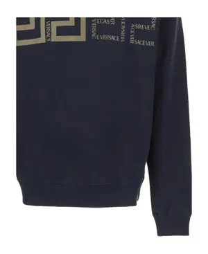 Versace Greca Print Crewneck Sweatshirt