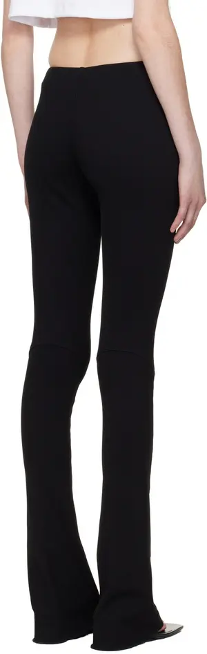 Off-White Slim Fit Flared Jersey Pants