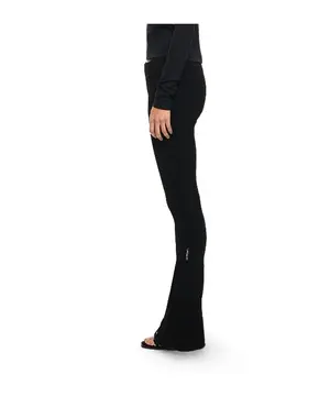 Off-White Slim Fit Flared Jersey Pants