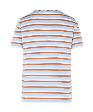 Marni Striped Logo Patch T-shirt