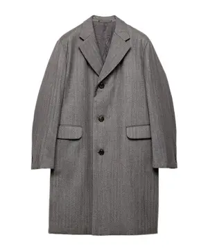Prada Single-breasted Wool Coat